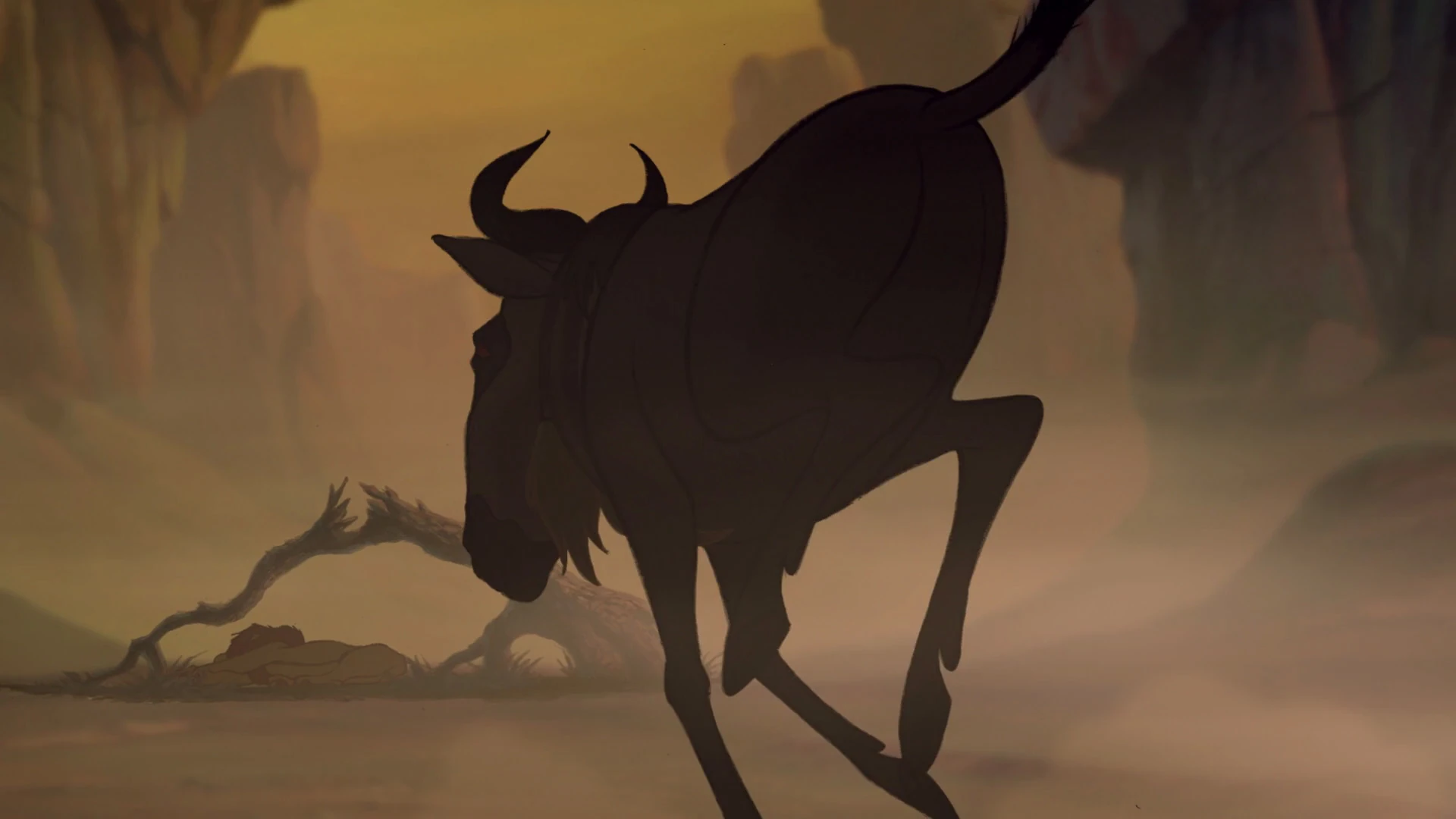 Wildebeest Herd Lion King