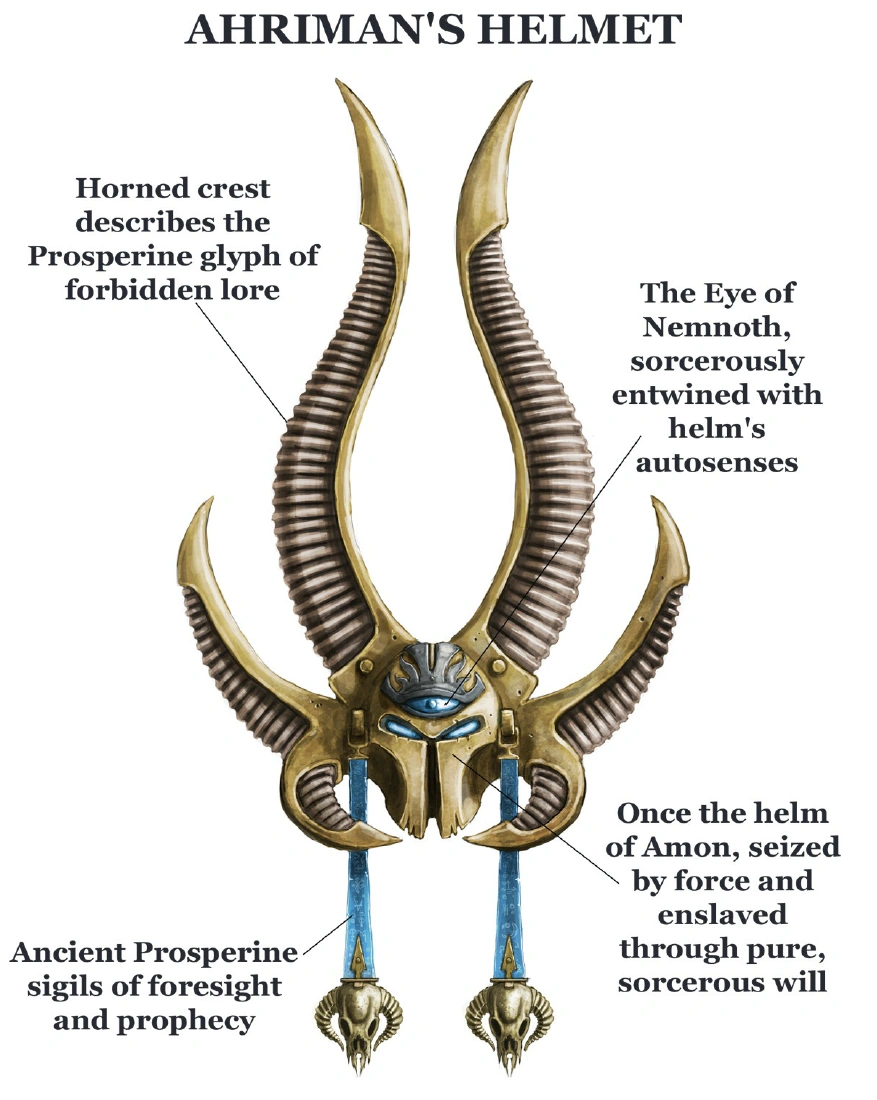 Image - Ahriman's Helmet.png - Warhammer 40K Wiki - Space Marines ...