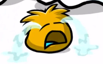 Image - Yellow Puffle Crying.png - Club Penguin Wiki - Wikia