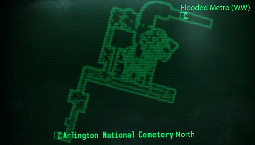 Fallout 3 Metro Map Senwikiai