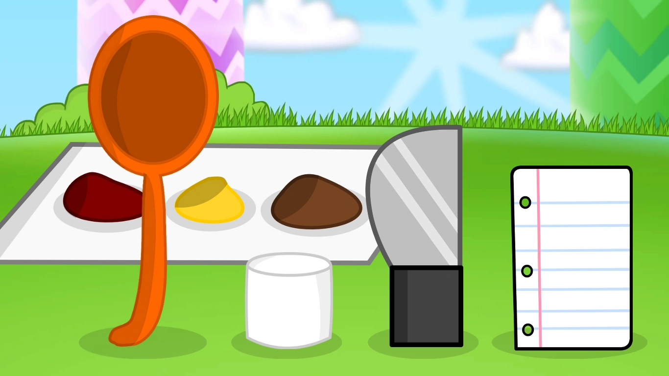 Orange Big Spoon - Inanimate Insanity Wiki