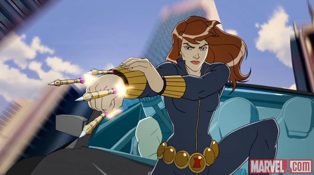 Image - Black Widow with her weapon.jpg - Marvel's Avengers Assemble Wiki