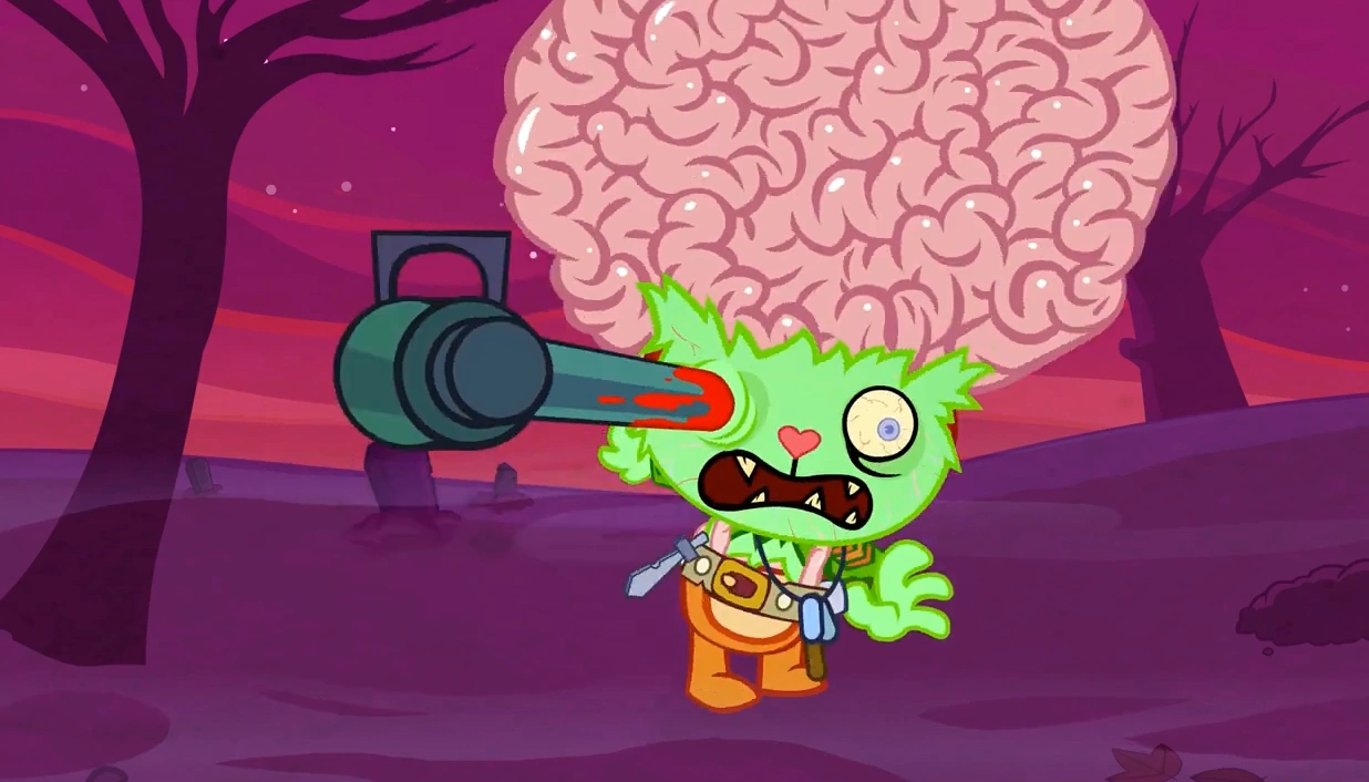 Image - Flippy brain.png - Happy Tree Friends Wiki - Mondo Mini Shows ...