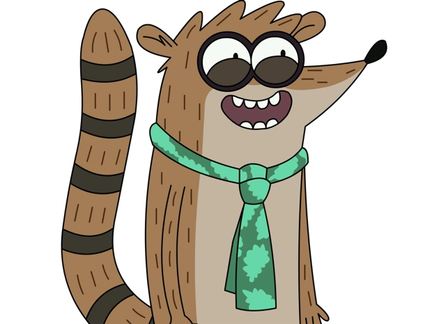Imagen - 640px-Rigby esta emocionado by dedhpkmn-d5xgsr2.png - Un Show ...