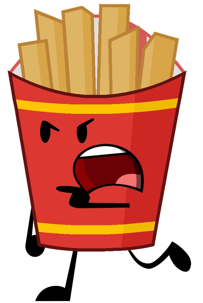 Image - Fries Pose.png - Battle For Dream Island Fan Fiction Wiki