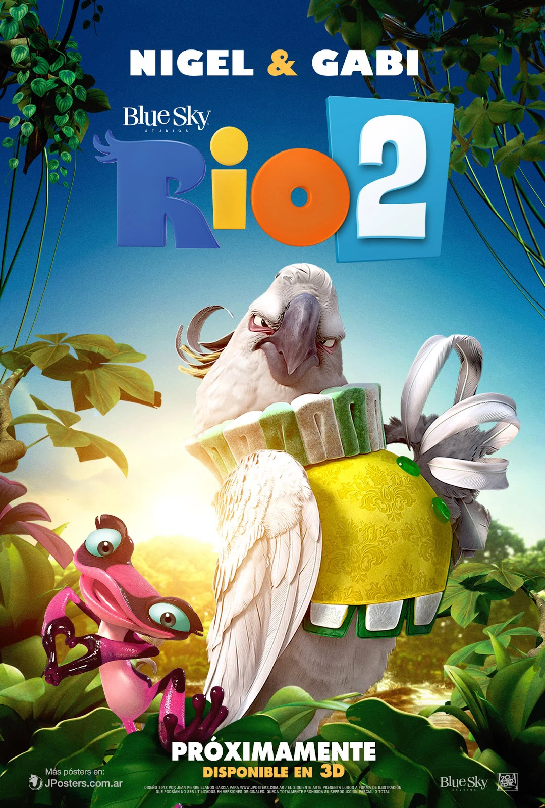 Image - Rio 2 Nigel Gabi Latin America Promo Poster.jpg - Rio Wiki