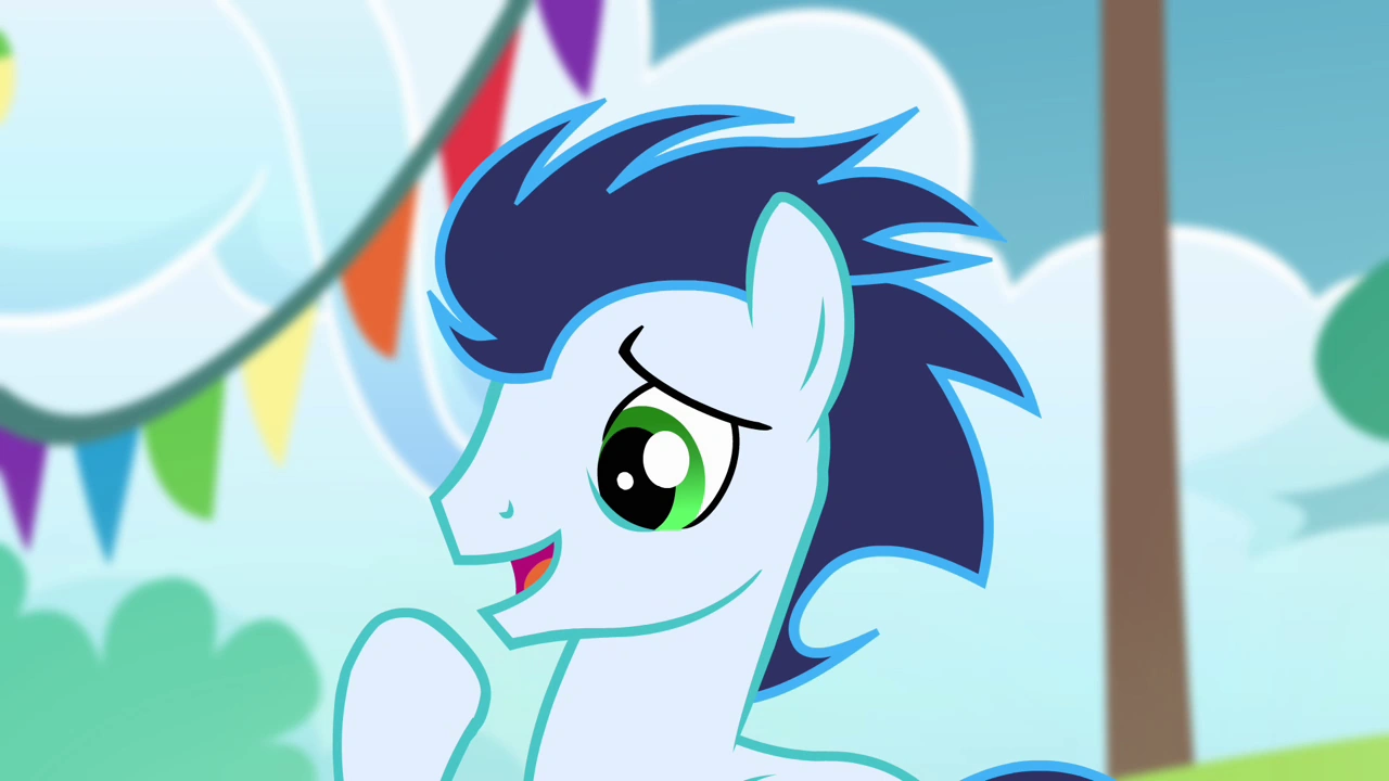 Image - Soarin happy again S4E10.png - My Little Pony Friendship is ...