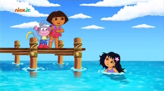 Dora Mermaid Swim Tail