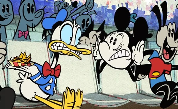 Mickey Mouse Worried