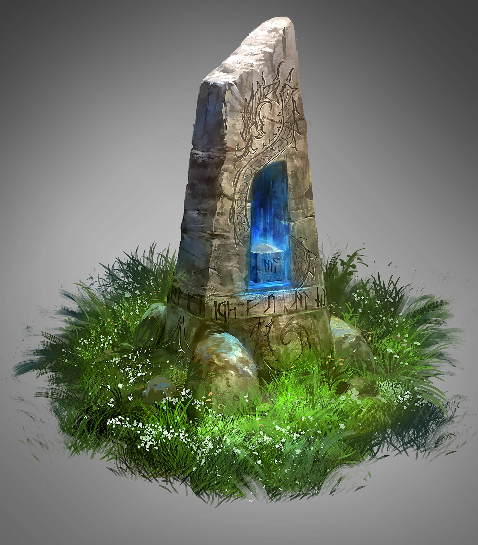 Runestone_concept_art.jpg (1600×1823) | Fantasy landscape, Beautiful ...