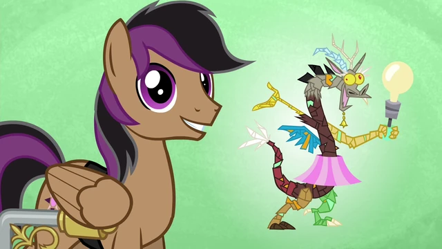 Image - Stellar Eclipse with Discord lamp S4E22.png - My Little Pony ...