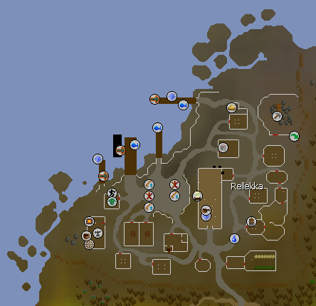 Rellekka Runescape World Map