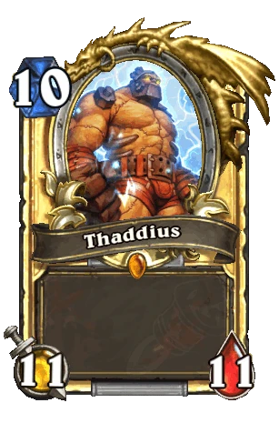 Thaddius - Hearthstone: Heroes of Warcraft Wiki