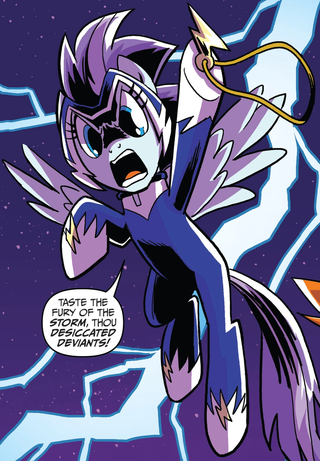 Zapp(Rainbow Dash) - Power Ponies HQ! - Fimfiction
