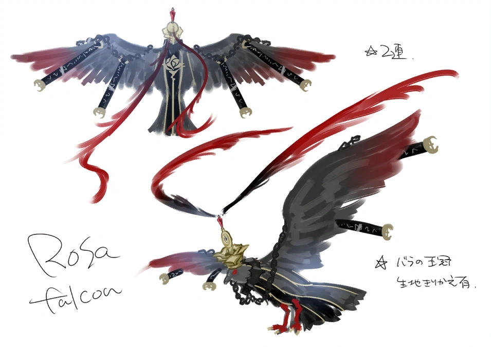 Image - Rosa Falcon.png - Bayonetta Wiki - Bayonetta, Witch, Weapons ...