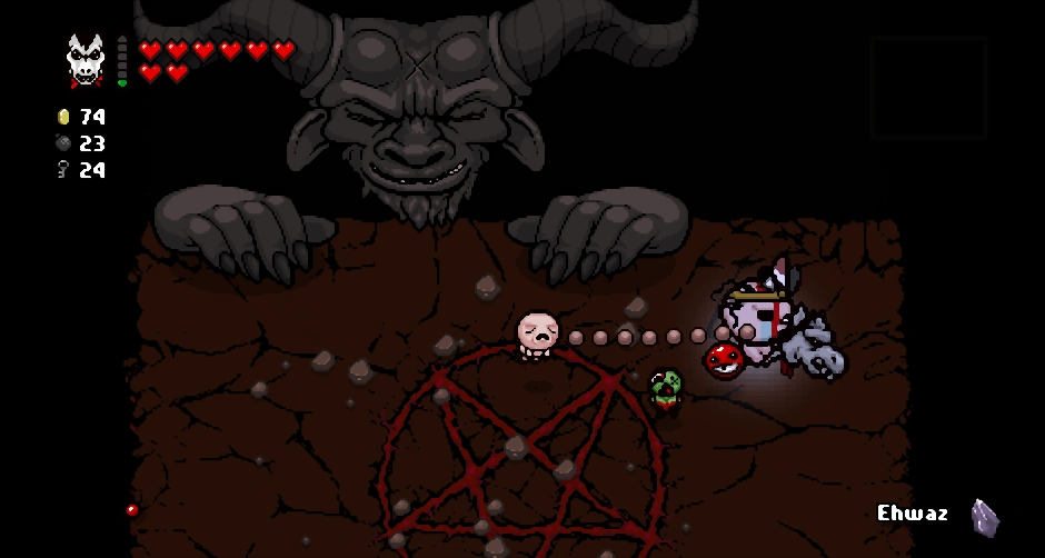 Imagen - Mega Satan (Primera Forma).png - Wiki Binding of Isaac