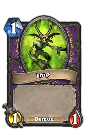 A suggestion for Implosion that I saw a while ago : r/hearthstone
