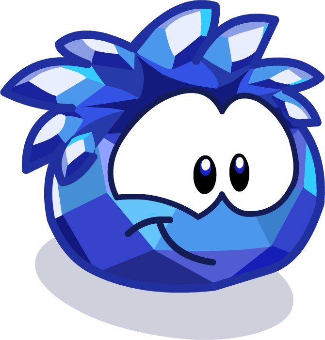 Blue Crystal Puffle - Club Penguin Wiki - The free, editable ...