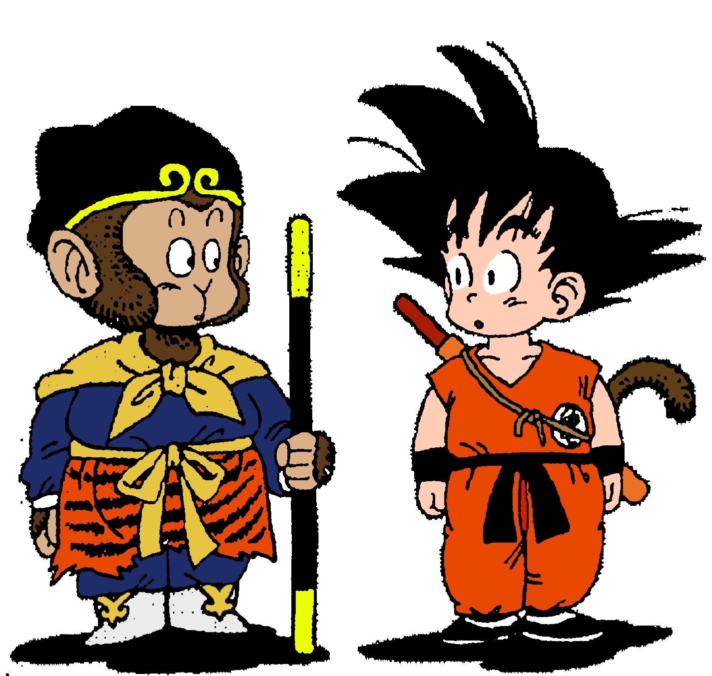 Image - Goku and sun wukong by soulreaperblaze-d4g7pxi-1-.png - TYPE ...