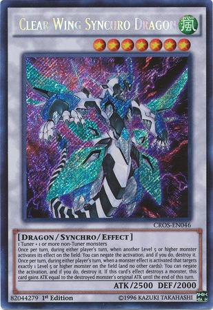 Clear Wing Synchro Dragon - Yu-Gi-Oh! - It's time to Duel!