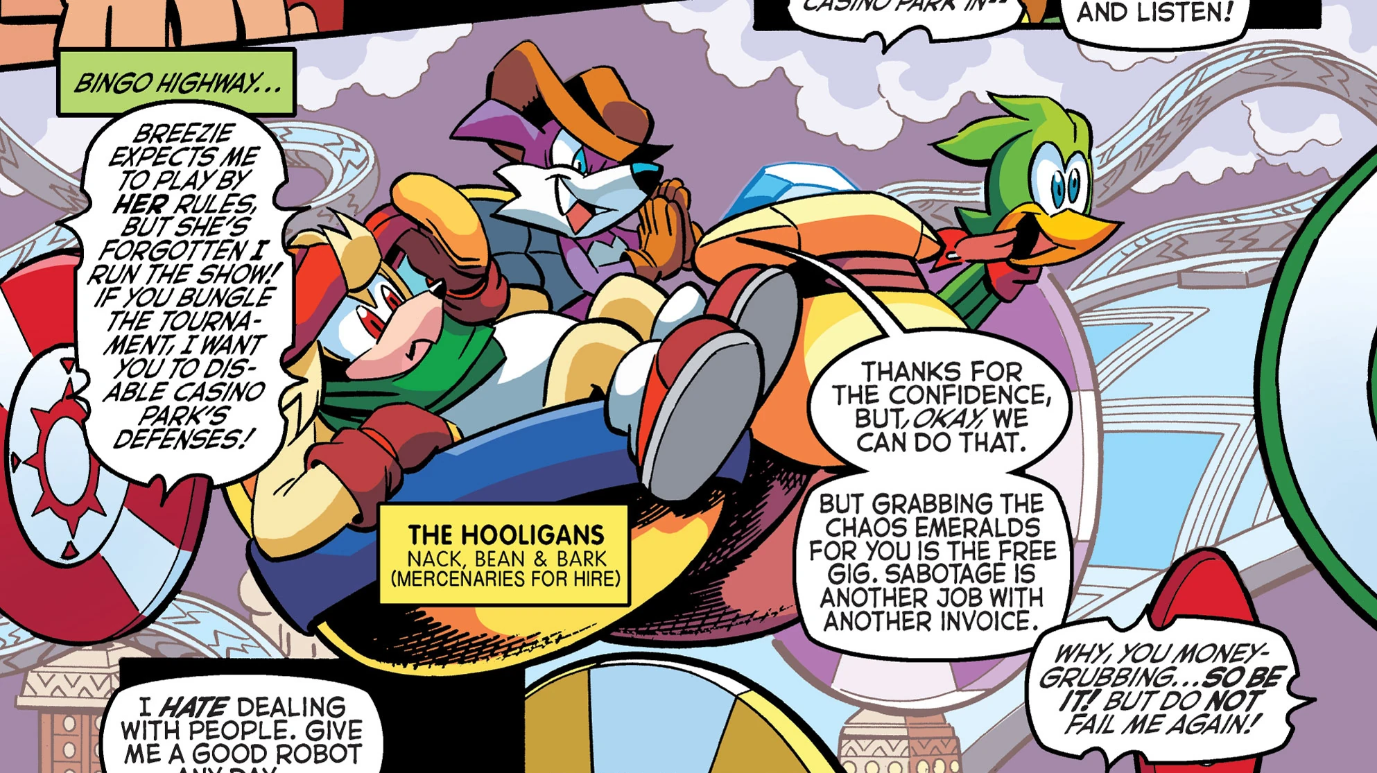 Hooligans - Sonic News Network, the Sonic Wiki